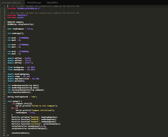 Particle Photon Compass Relay - Hackster.io