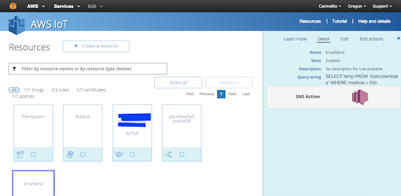 Plant Monitoring System using AWS IoT - Hackster.io