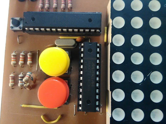 Arduino Dot Matrix Game Console Arduino Project Hub