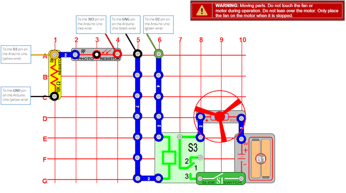 Snap Circuits® - Light Controlled Launcher - Hackster.io