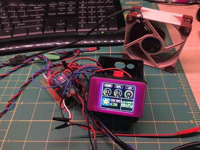 LulzBot Mini: Arduino Temp Monitor / Fan and LED Controller - Hackster.io