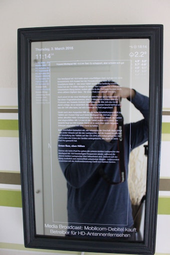 MagicMirror - Hackster.io