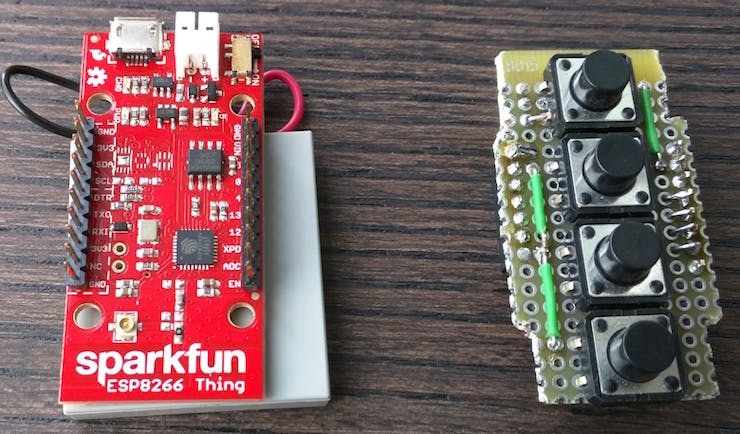 Sparkfun ESP8266 Thing-Based Hue Remote - Hackster.io