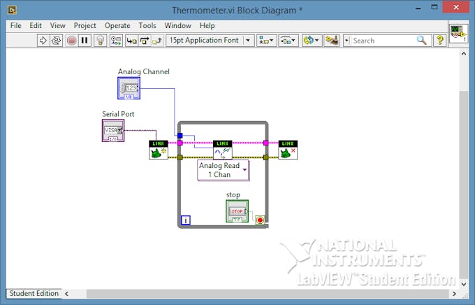 Arduino + LabVIEW p.2 - Reading Analog Input - Arduino Project Hub