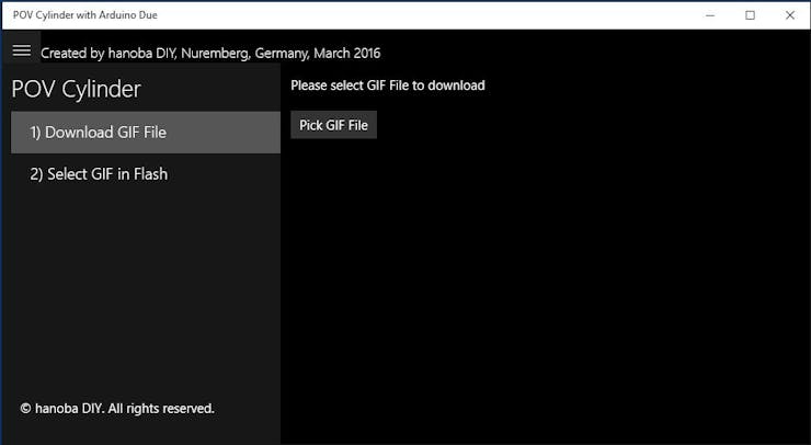 POV Cylinder with Arduino Due - Hackster.io