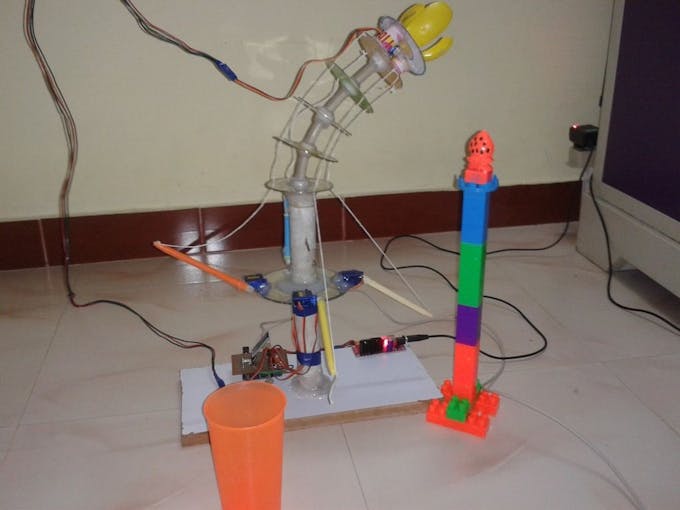 BT Mobile Ctrl Trunk Robotic Arm Using String - Hackster.io