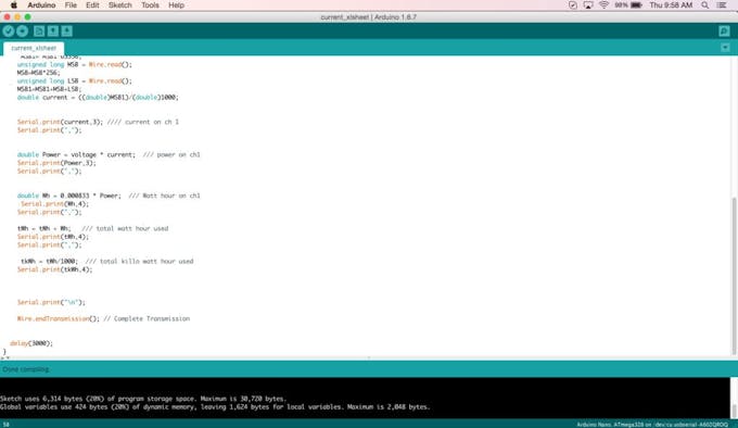 Power Monitoring Using Arduino & Log Into Google Sheet - Arduino ...
