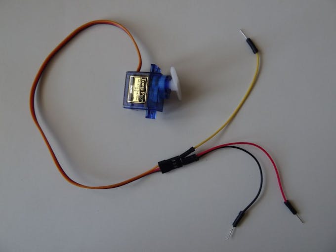 Arduino And Visuino Control Servo With Buttons Arduino Project Hub