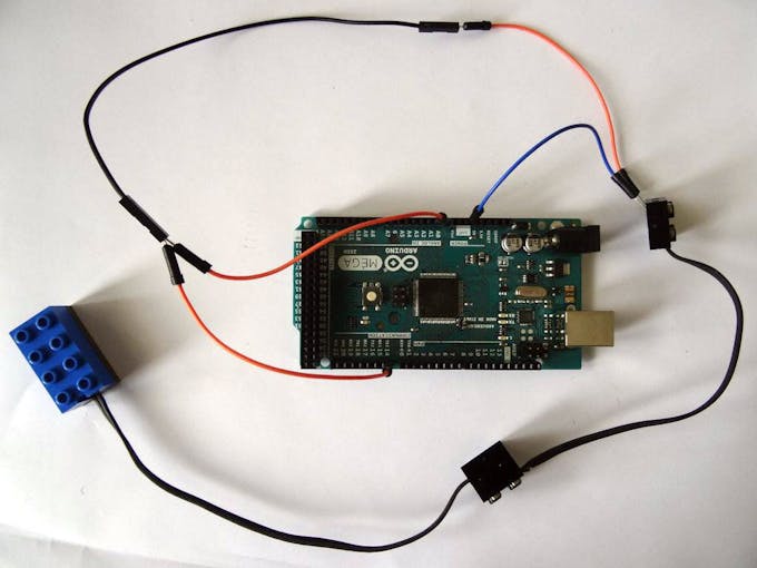 Arduino And Visuino Use Lego Mindstorm Rcx Light Sensor Arduino Project Hub