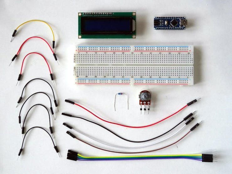 Arduino And Visuino Directly Connected 2 X 16 Lcd Display
