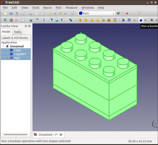 How to Design a LEGO Compatible Servo Holder in FreeCAD - Hackster.io