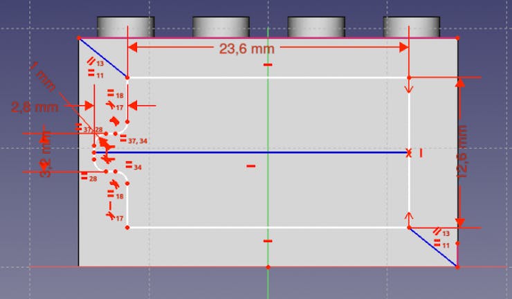 How to Design a LEGO Compatible Servo Holder in FreeCAD - Hackster.io