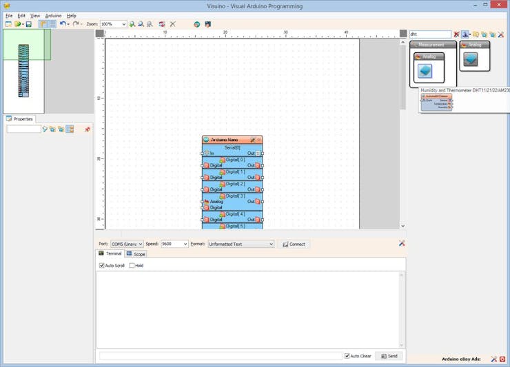 DHT11 Temperature and Humidity Plot and Visual Instruments - Hackster.io