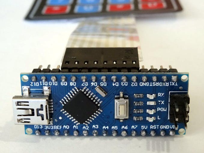 Arduino Nano Matrix Keypad With Visuino Arduino Project Hub 4536