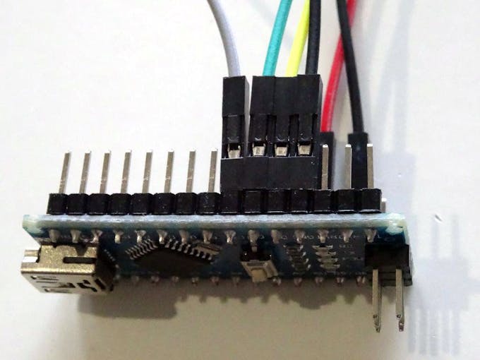 Arduino Nano And Visuino Control Servo With Rotary Encoder Arduino Project Hub