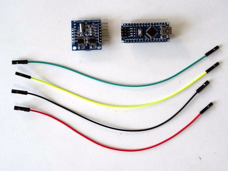 Arduino Nano Ds1307 Real Time Clock Rtc With Visuino