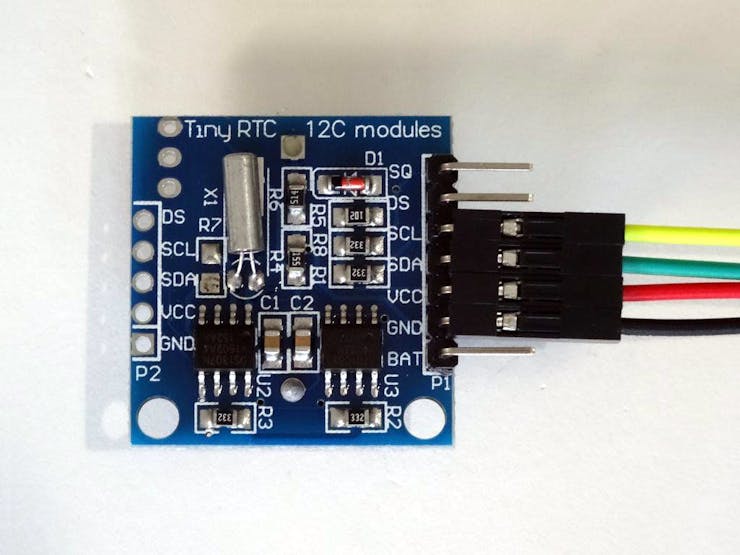 Arduino Nano Ds1307 Real Time Clock Rtc With Visuino