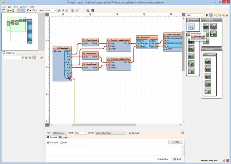 ESP8266 and Wii Nunchuck: WiFi Remote Control Car Robot - Hackster.io