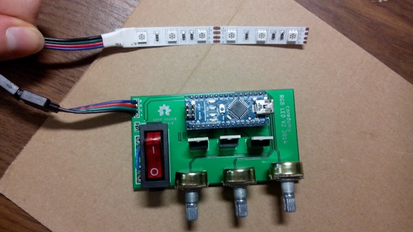 Arduino controlled RGB LED strip - Hackster.io