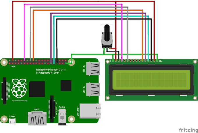 Basic LCD 16x2 - Hackster.io