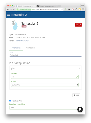 Code-Free IoT with Arduino and The Tentacle on Octoblu! - Hackster.io