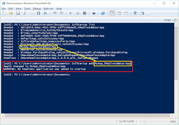 Windows 10 IoT Core : Setting Startup App - Hackster.io