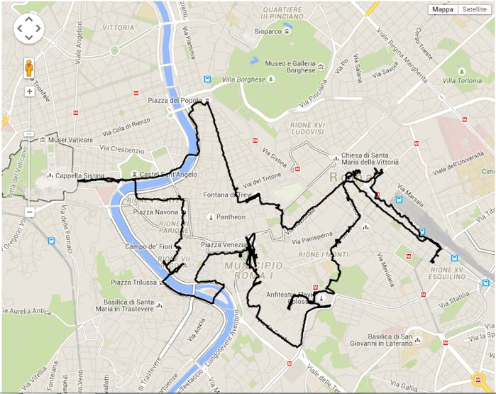 Google Maps track viewer with Linkit ONE - Hackster.io