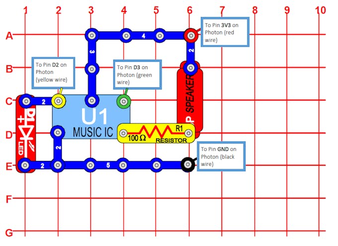 Snap Circuits® - Internet Music - Hackster.io