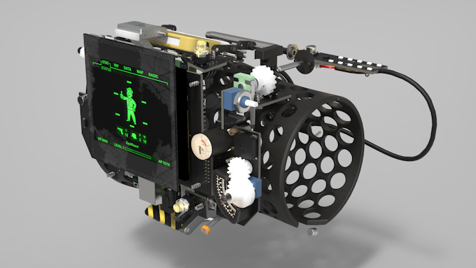 Functional Pip-boy 3000 Mk4 from Fallout 4 - Hackster.io